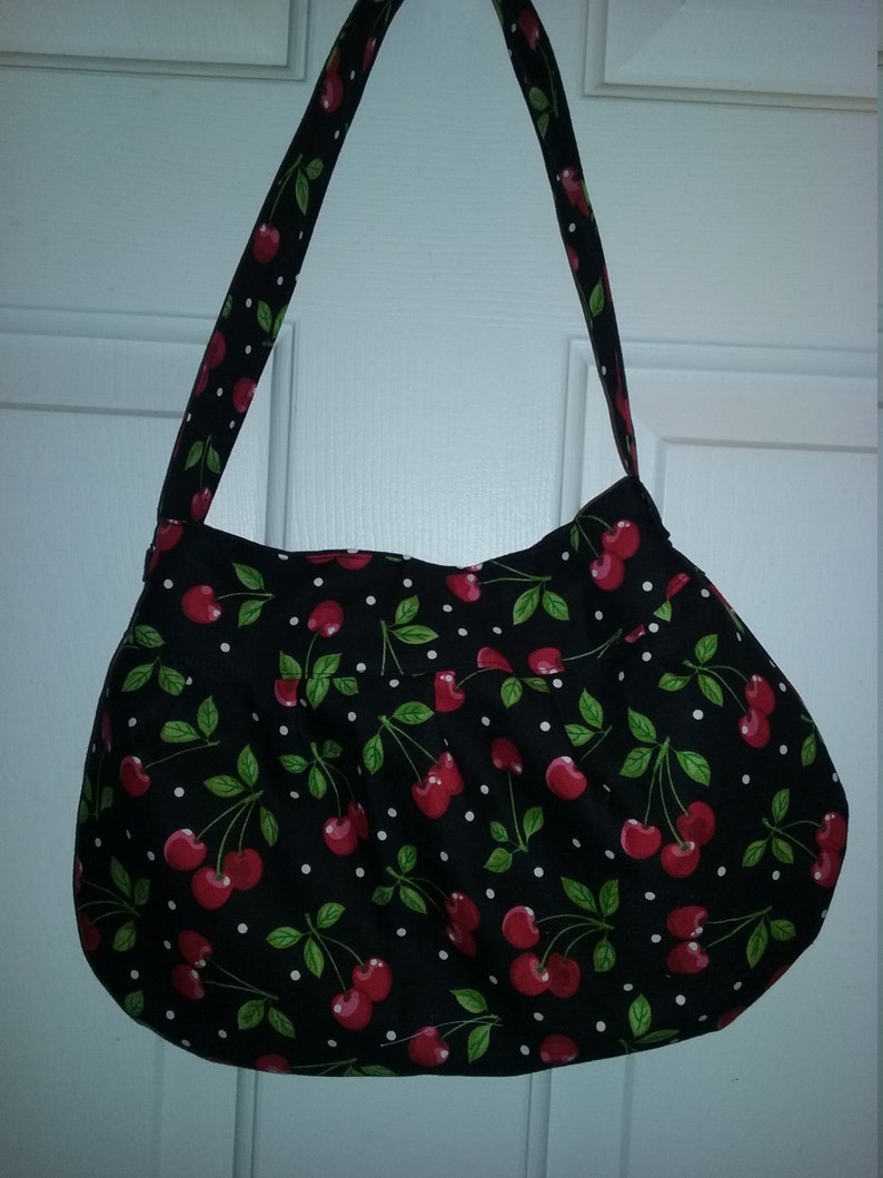 SMALL Cherry handbag Bespoke Bag Gift ideas Summer purse | Etsy