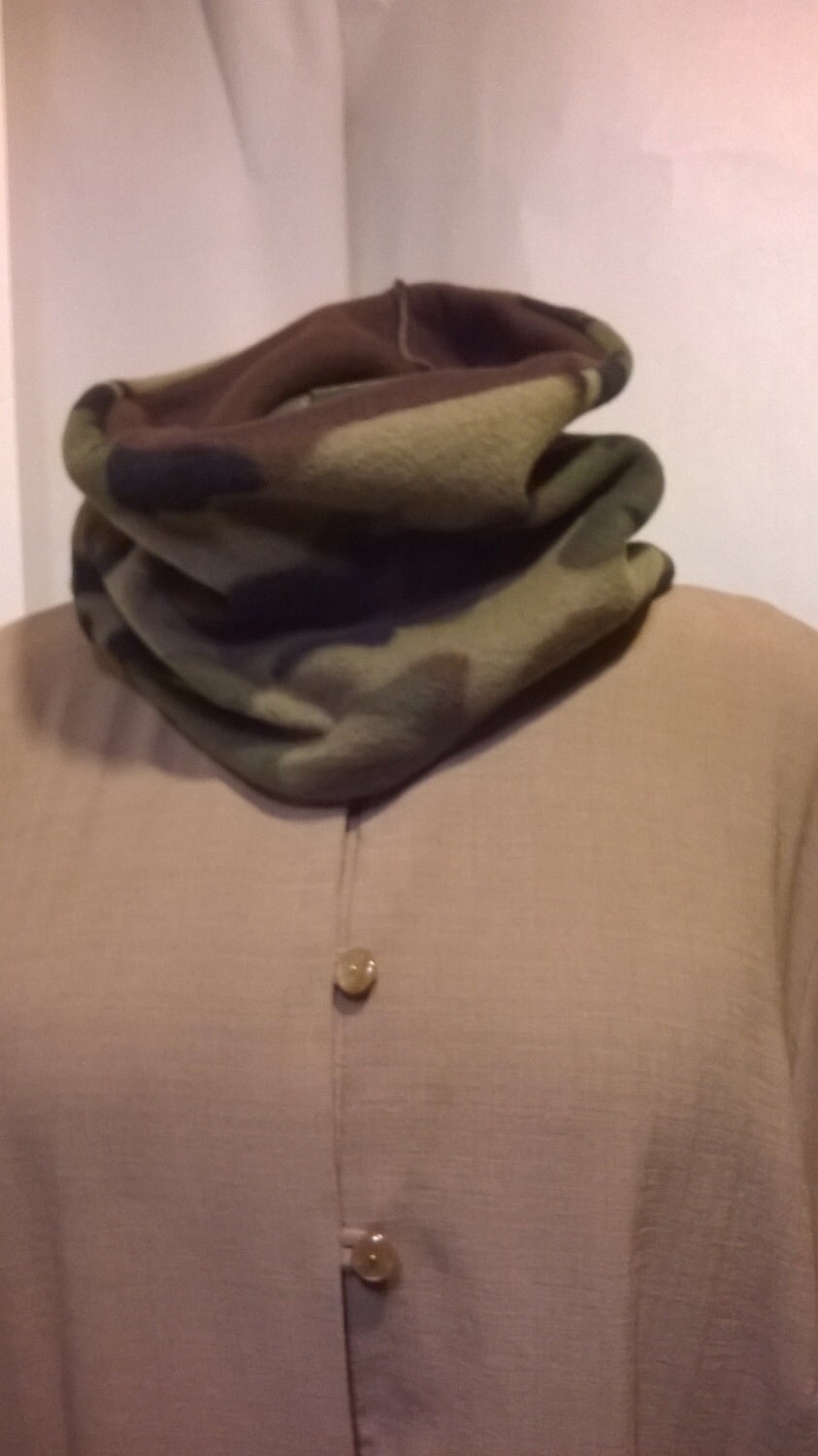 Fleece Neck Warmer Neck Gaiter Neck Cowl Cowl Scarf - Etsy