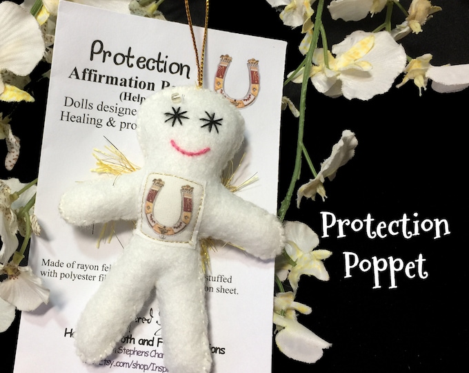 Protection Poppet, Affirmation Poppet Doll, Good Karma Poppet ...