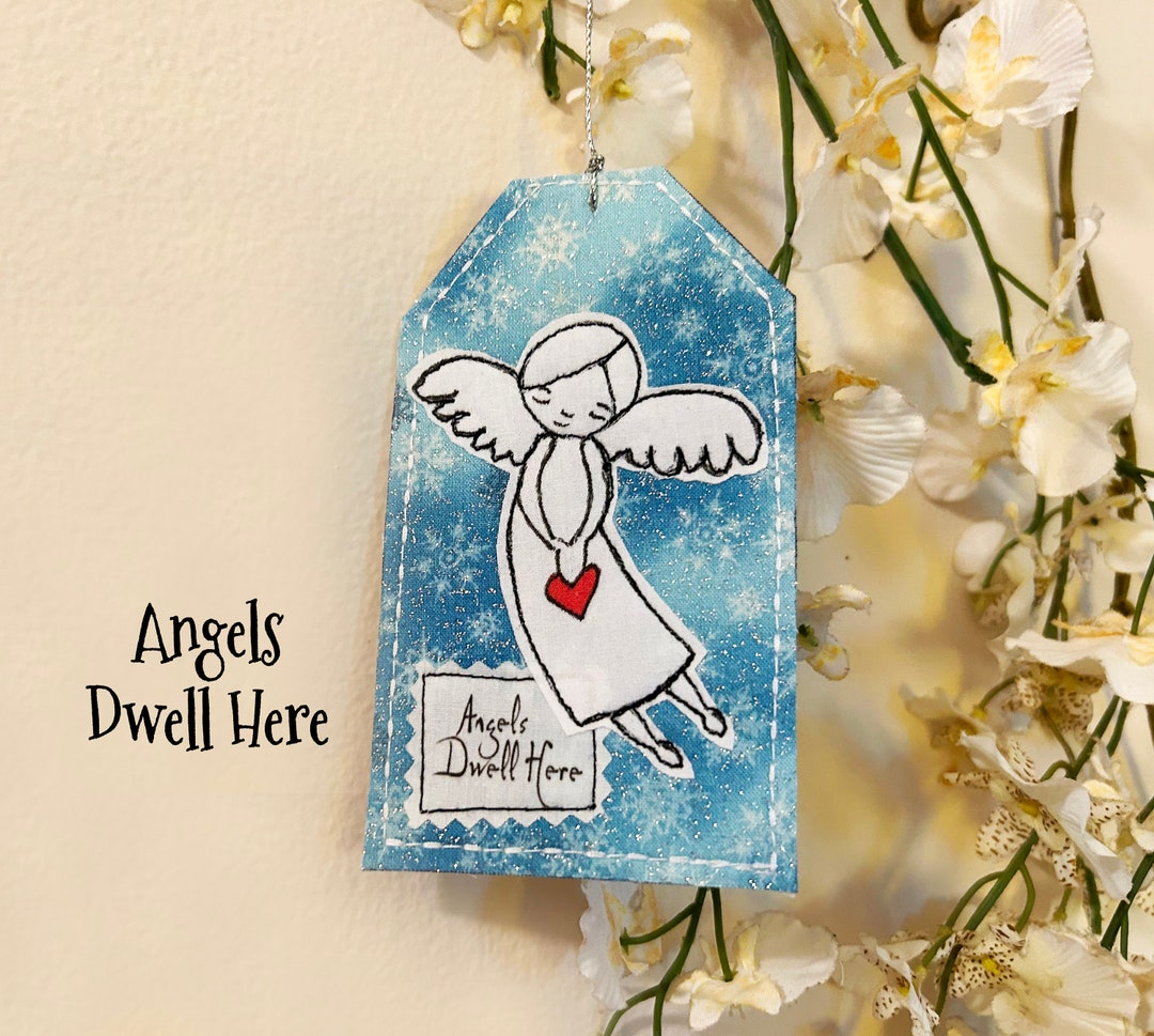 Angel Gift Tag, Believe in Angels, Keepsake Ornament, Package ...