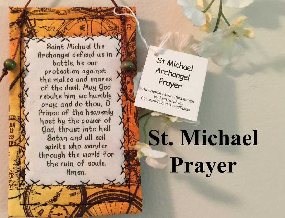 St Michael Prayer, St Michael the Archangel, Protection Prayer, Peace ...