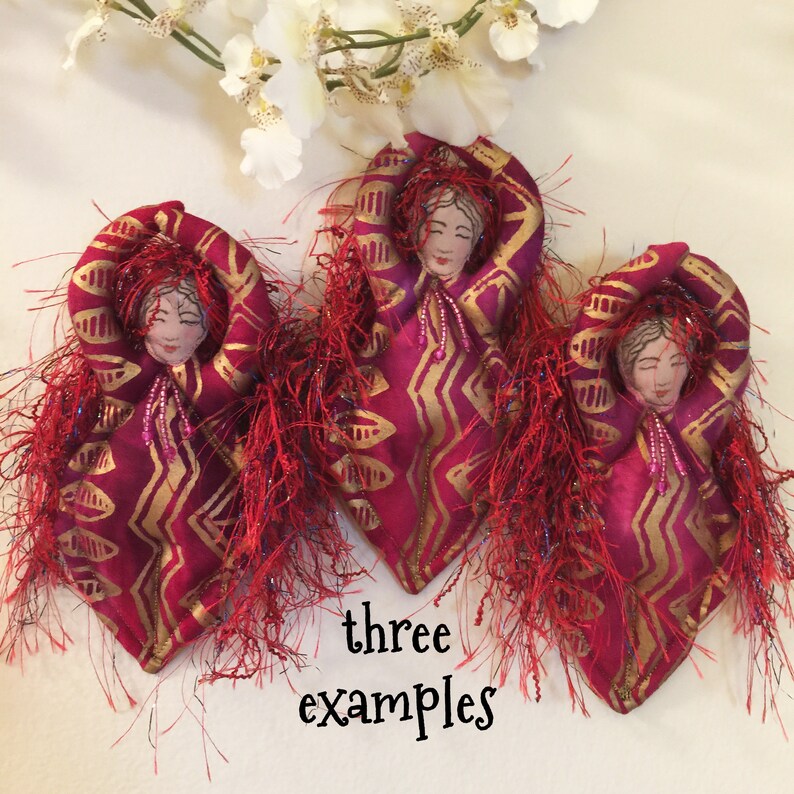 Goddess Spiritual Figure Doll, OOAK Handmade Healing Doll, Altar Piece ...