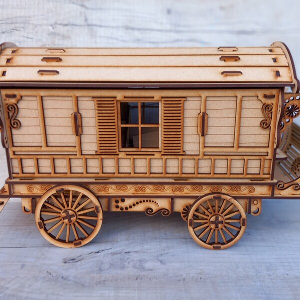 Gypsy Caravan Model - Etsy UK