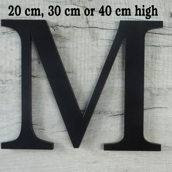 Large Wooden Letters - Etsy UK