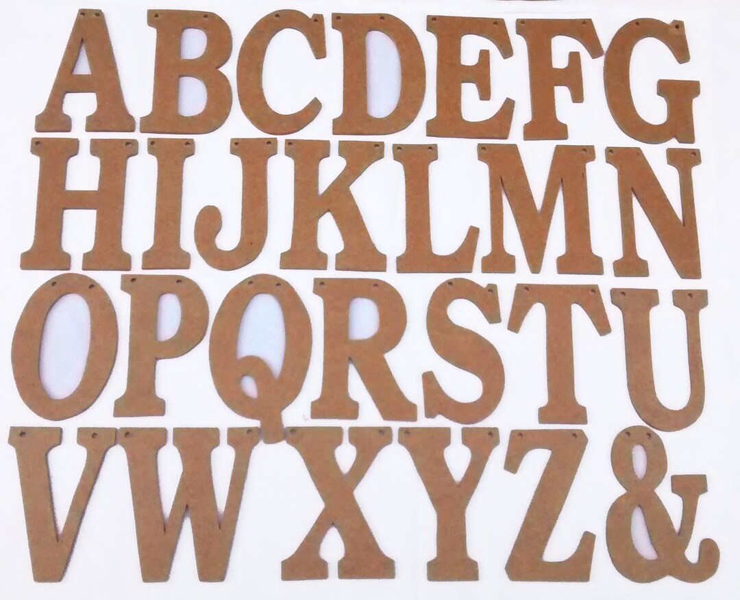 Wooden Bunting Letters Party Banner Letters Wooden Letters - Etsy