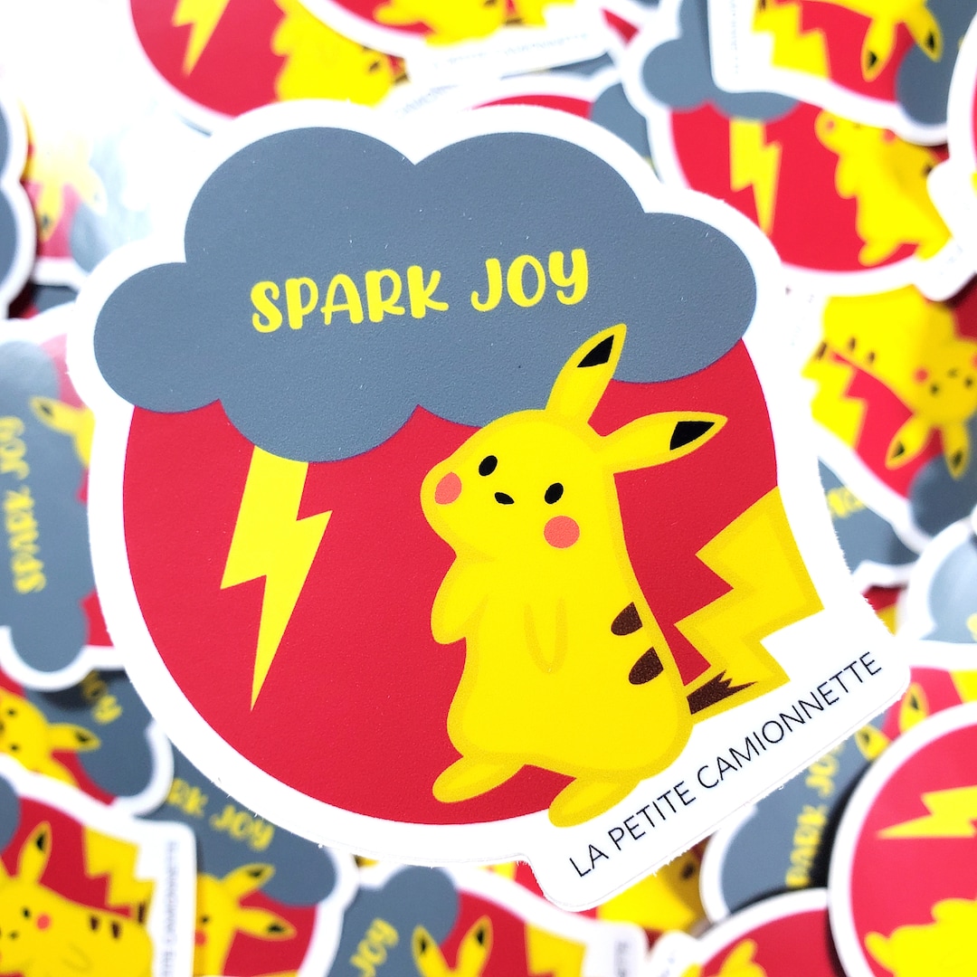 Spark Joy Sticker - Etsy