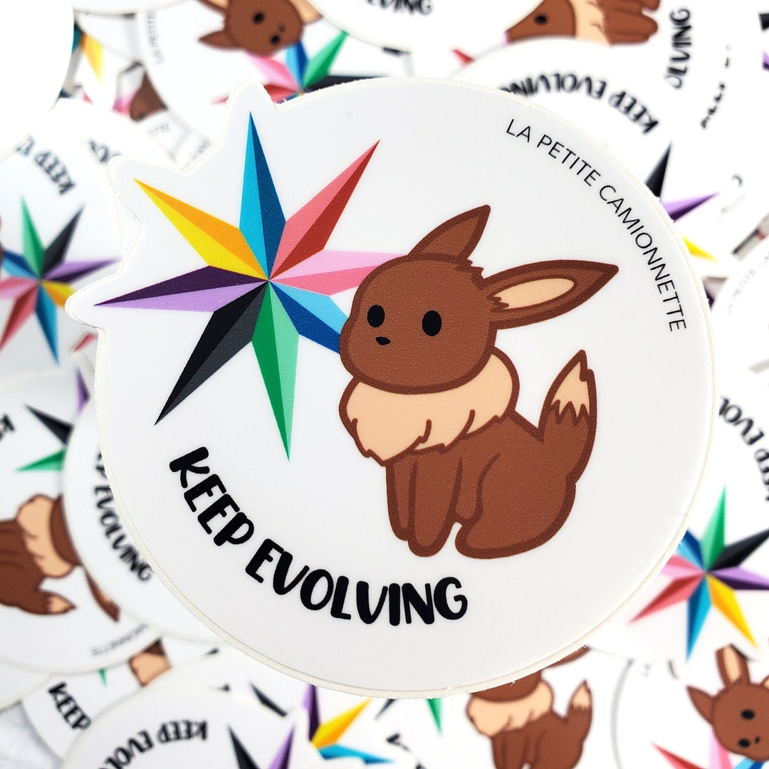 Keep Evolving Sticker - Etsy