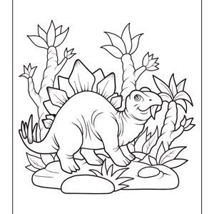 Dinosaur Coloring Pages for Kids Vol. 1 - 50+ Printable Pdf's of Fun ...
