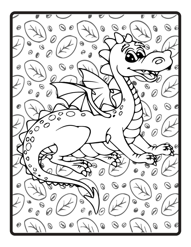 Dinosaur Coloring Pages for Kids Vol. 2 - 40+ Printable Pdf's of Fun ...