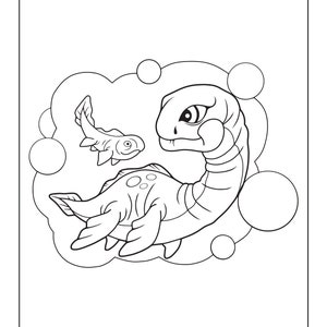 Dinosaur Coloring Pages for Kids Vol. 1 - 50+ Printable Pdf's of Fun ...