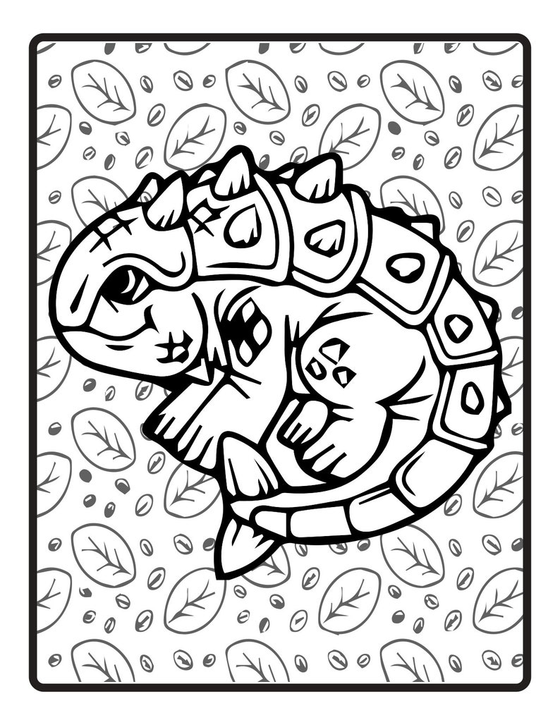 Dinosaur Coloring Pages for Kids Vol. 2 - 40+ Printable Pdf's of Fun ...