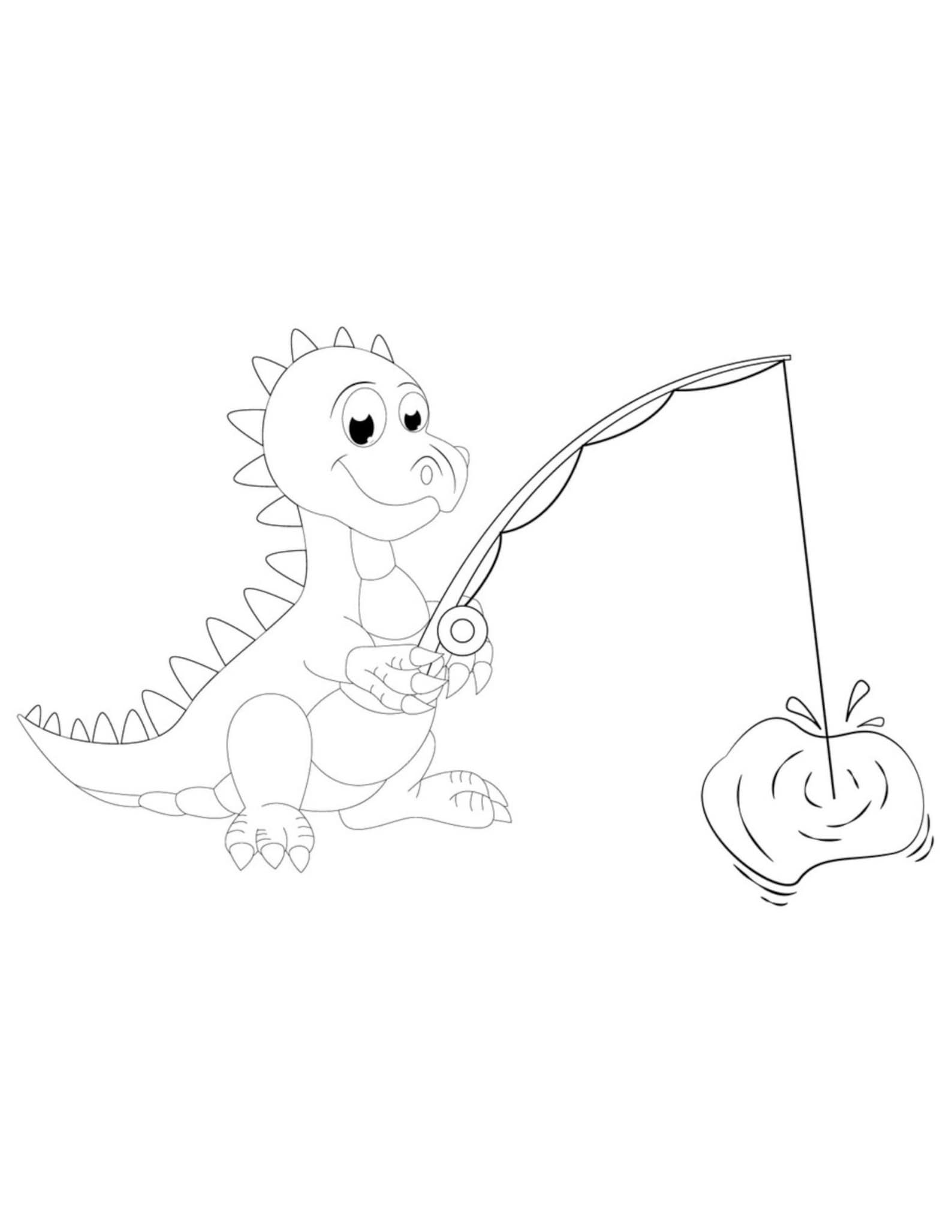 Dinosaur Coloring Pages for Kids Vol. 3 - 50+ Printable Pdf's of Fun ...