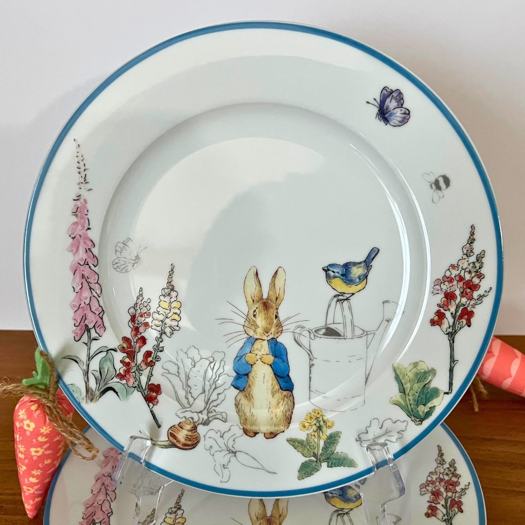 Beatrix Potter Peter Rabbit Dinner Plates NEW 2024 Ships Priority - Etsy