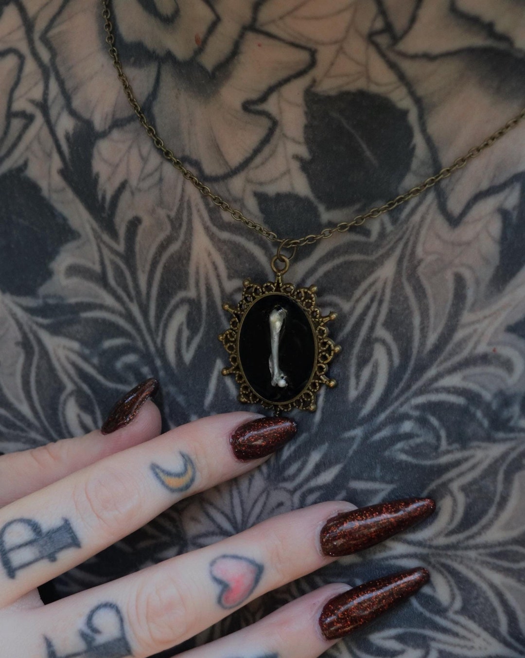 Mouse Necklace Real Animal Bones, Bone Jewelry, Gothic Fashion, Vulture Culture, Whimsigoth ...