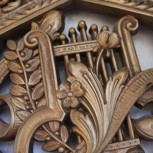 Vintage 1976 MUSICAL INSTRUMENT PLAQUE Set of Two 12-inches - Etsy