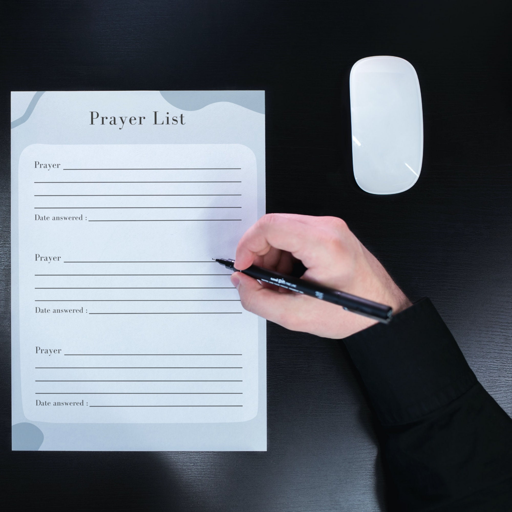 Prayer Journal Printable | Prayer Tracker | Answered Prayers | Prayer ...