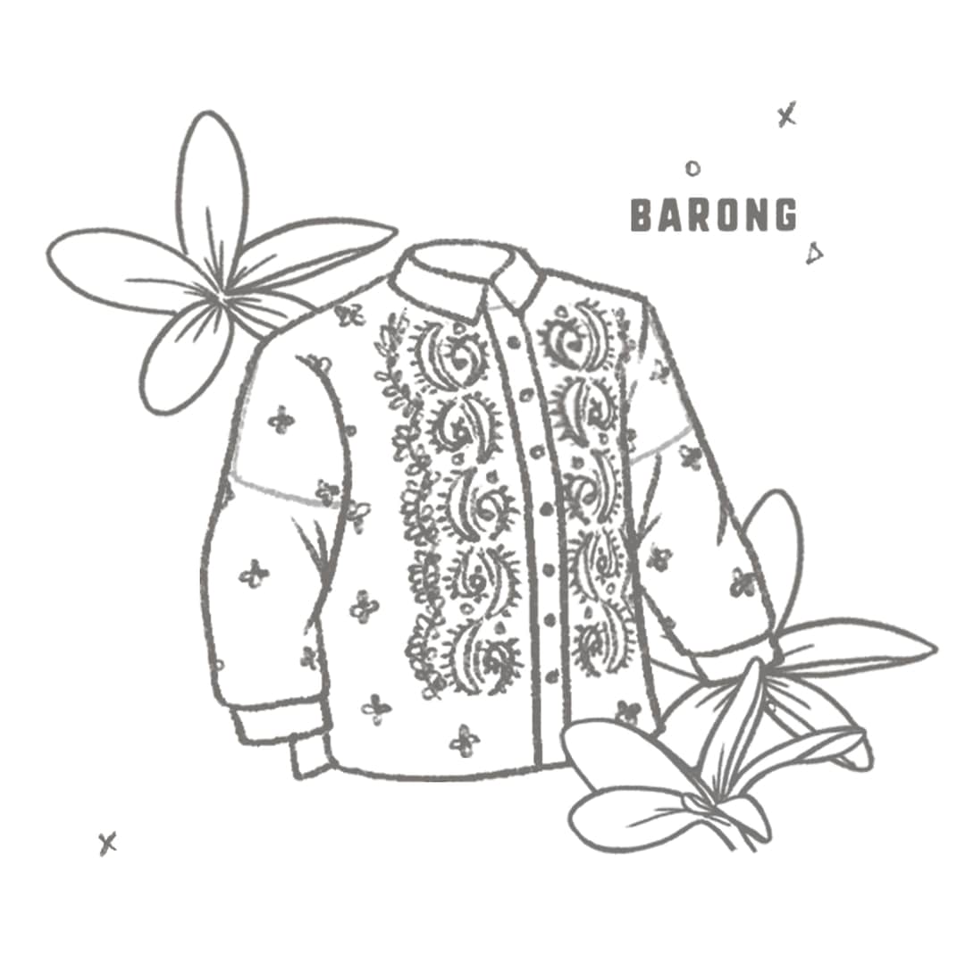 Barong Coloring Page - Etsy