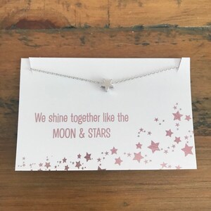 The Little Star Necklace in Rose Gold, Gold & Silver Complete With Gift ...