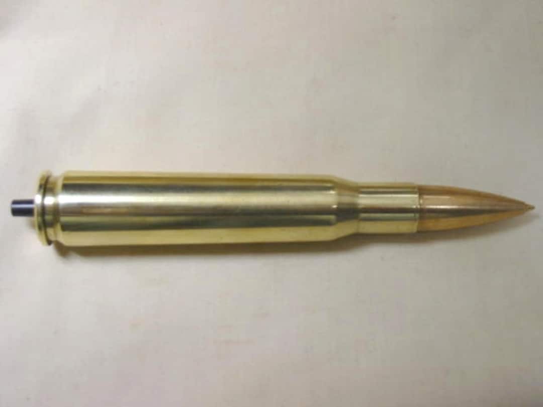 Bullet Pen Military 50 BMG 50 Cal Retractable and Refillable Bullet Pen ...