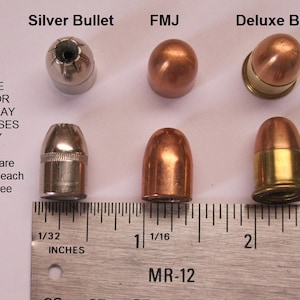 FMJ Bullet Guitar Knobs Package of 2 Bullet Guitar Knobs | Etsy