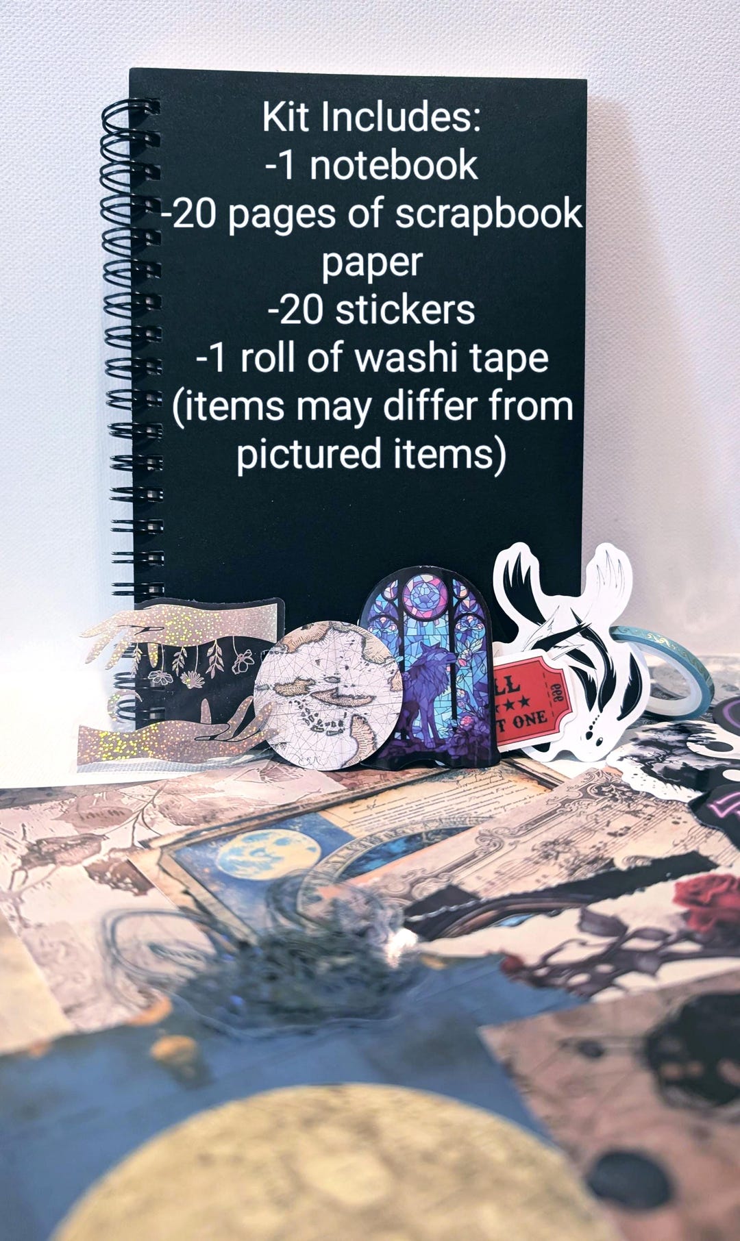 Custom Scrapbook Idea Generating Kit for Writers - Visual Plot ...