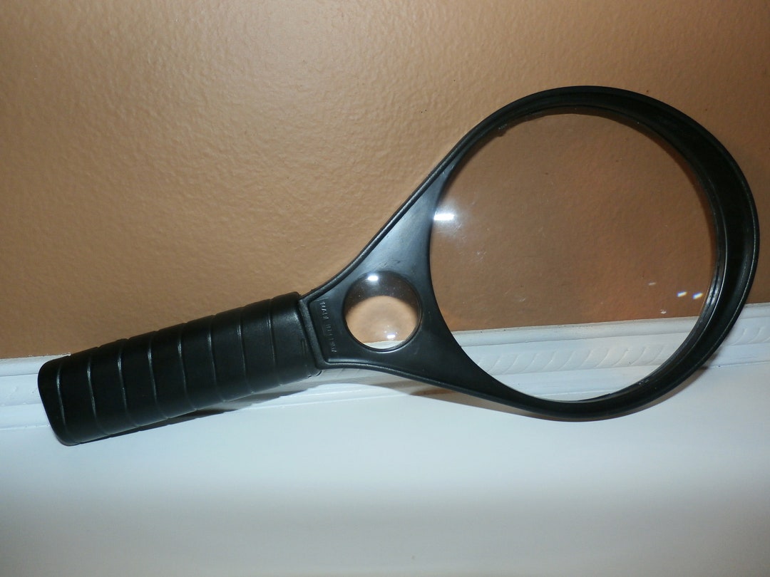 Magnifying Glass A Big Clear Hand Tool Magnifier Lens for Reading Hobby ...