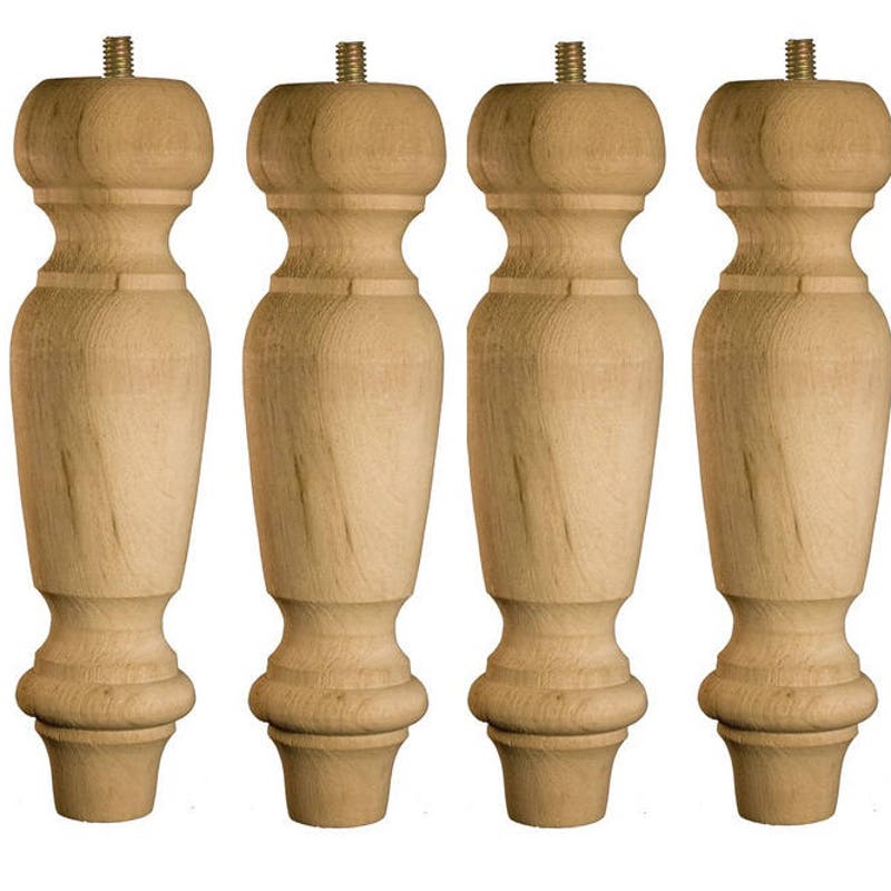 Wood Furniture Legs - Etsy