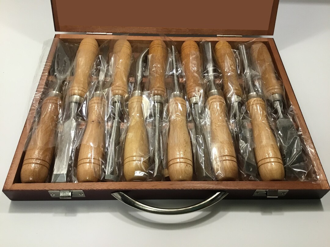 Chisel Wood Carving Tool Kit All for Making Custom Wooden Items ...