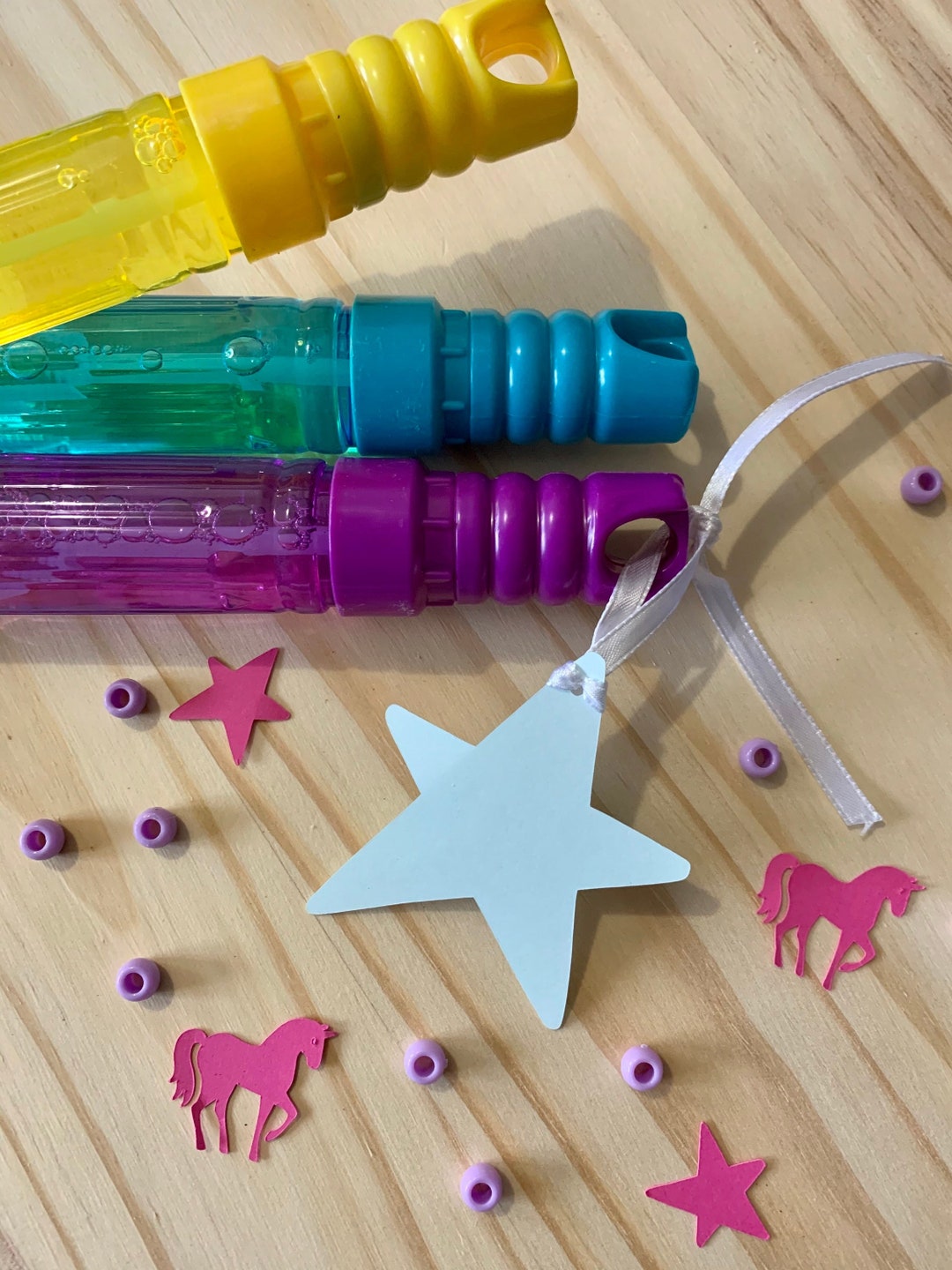 Blue Star Favor Tags / Blue Star Tag / Star Thank You Tags / Star Gift ...