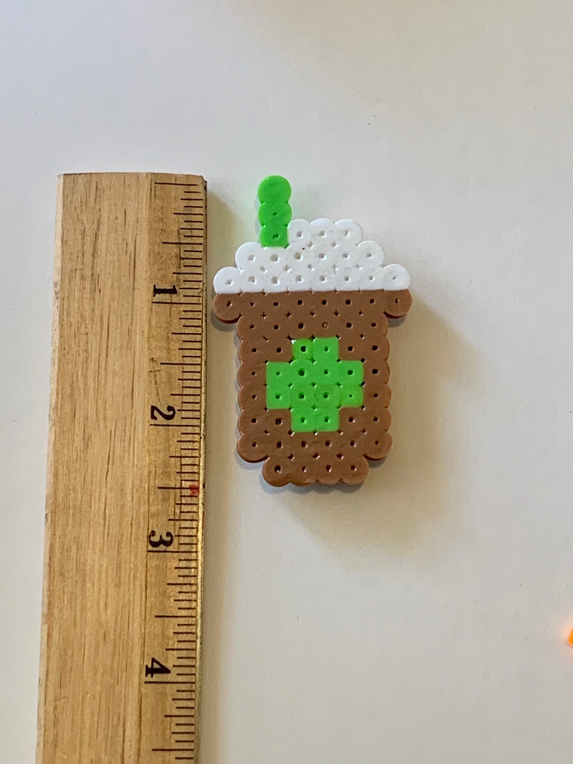 Coffee Perler Bead Magnets Perler Beads Kitchen Magnets | Etsy