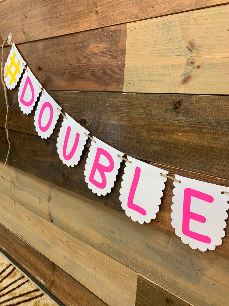 Double Digits Garland / Double Digits Birthday Banner / 10th - Etsy
