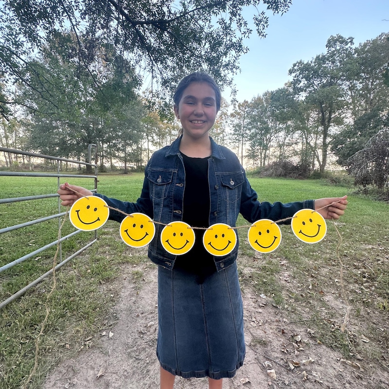 Yellow Smiley Face - Etsy