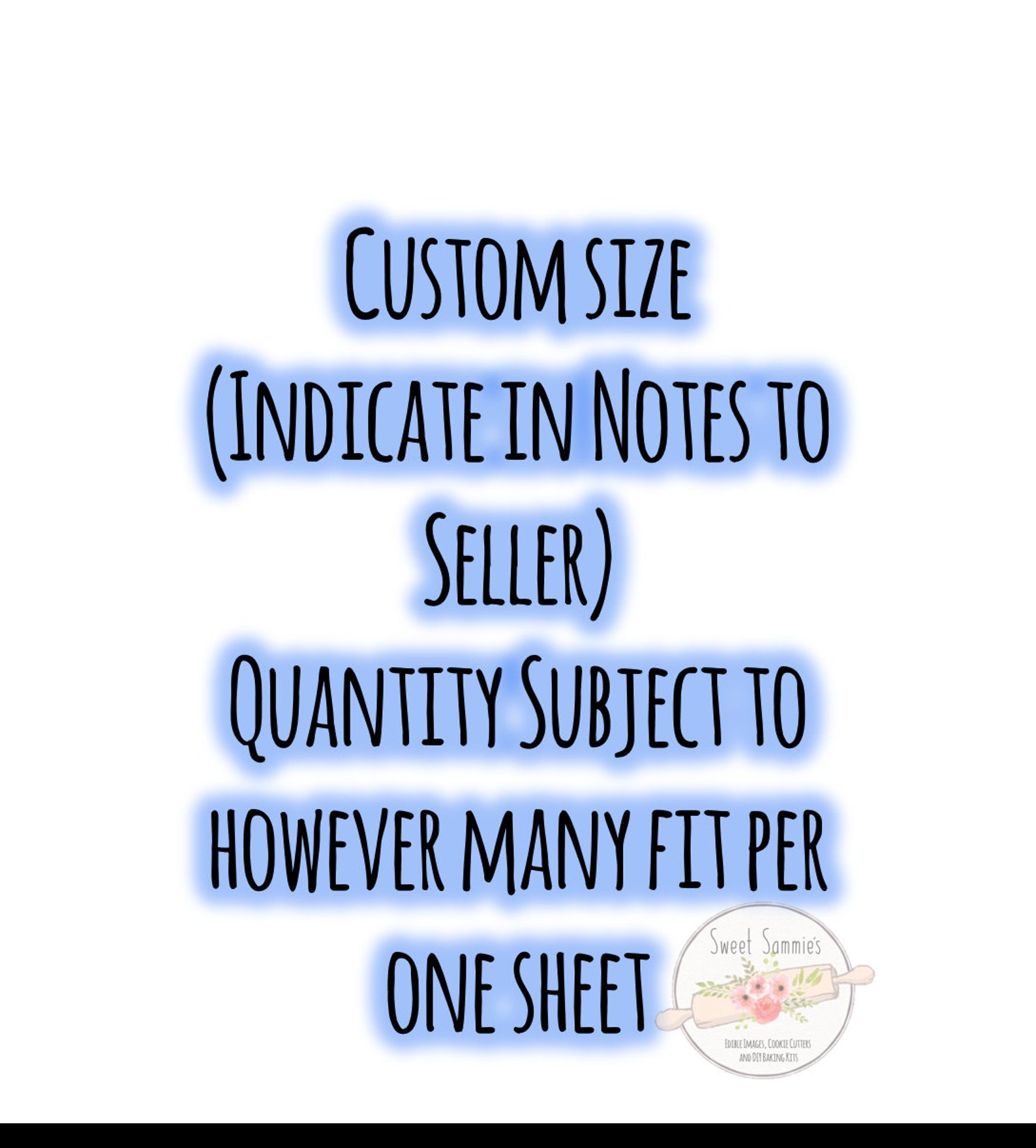 Custom Edible Image Custom Cookie Image Cookie Sticker | Etsy