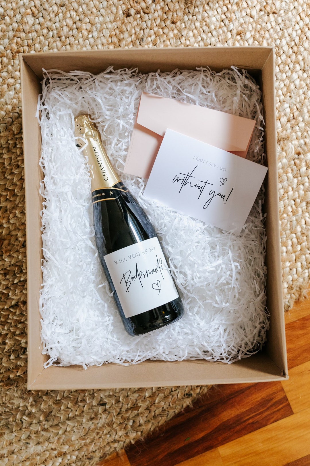 Bridesmaid Proposal Gift Pack | Bridesmaid Gift | Wine Label ...