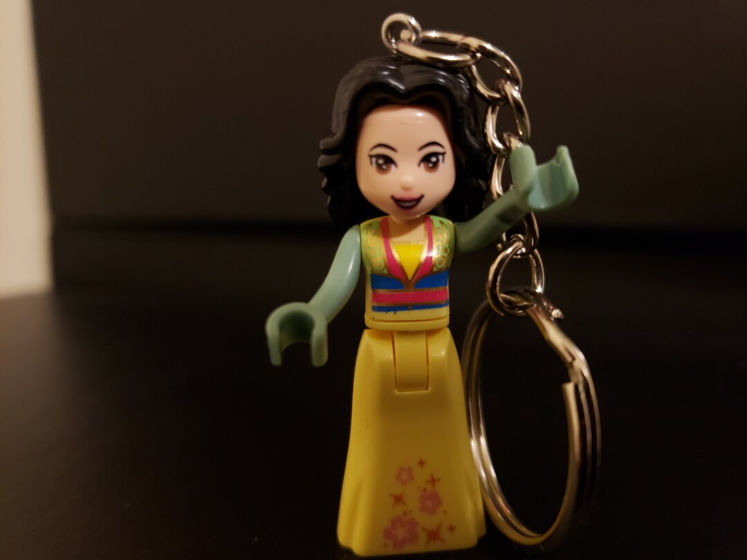 Mulan Princess Keychain Handmade - Etsy