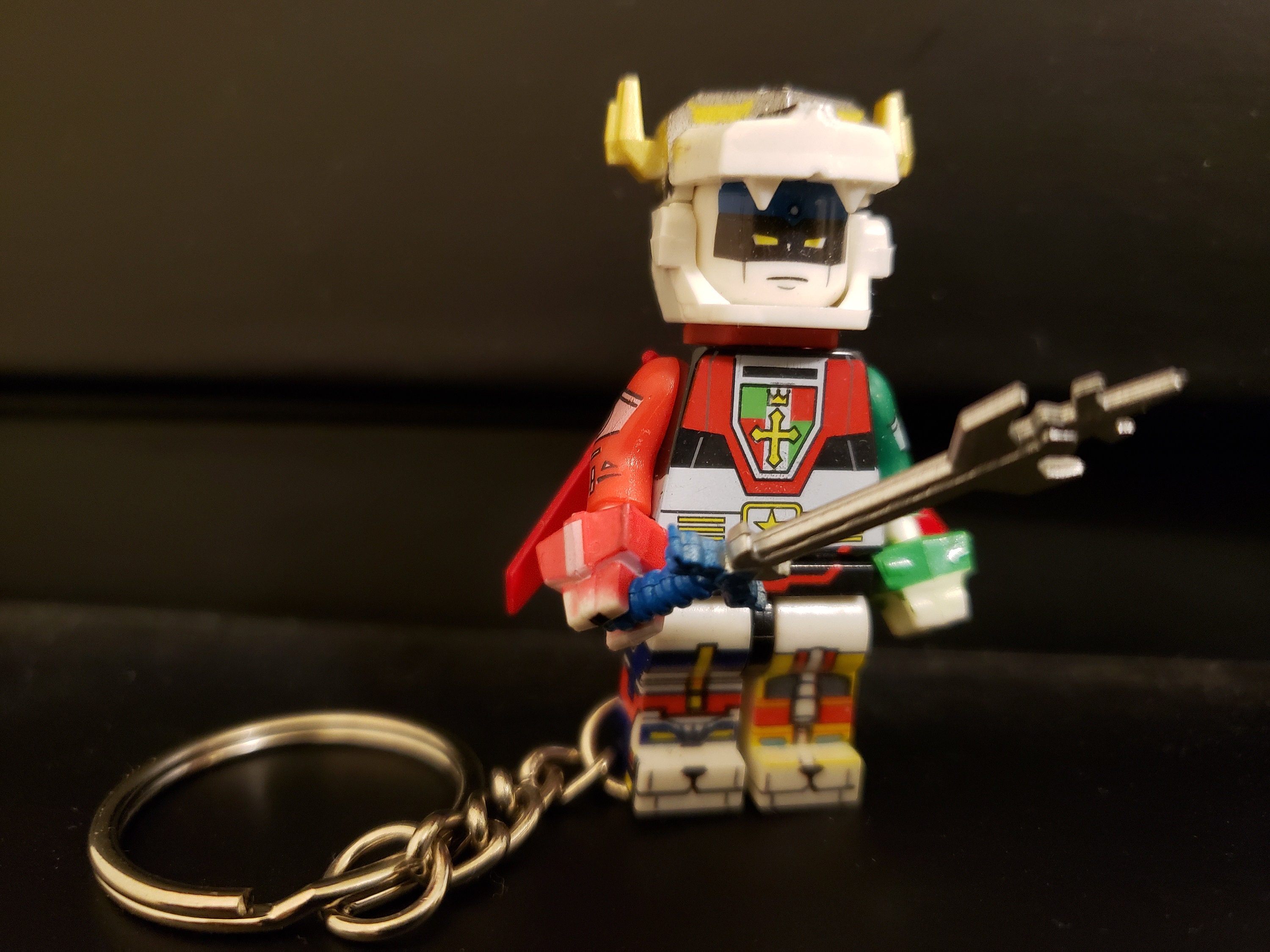 Voltron Minifigure Keychain Free Shipping - Etsy