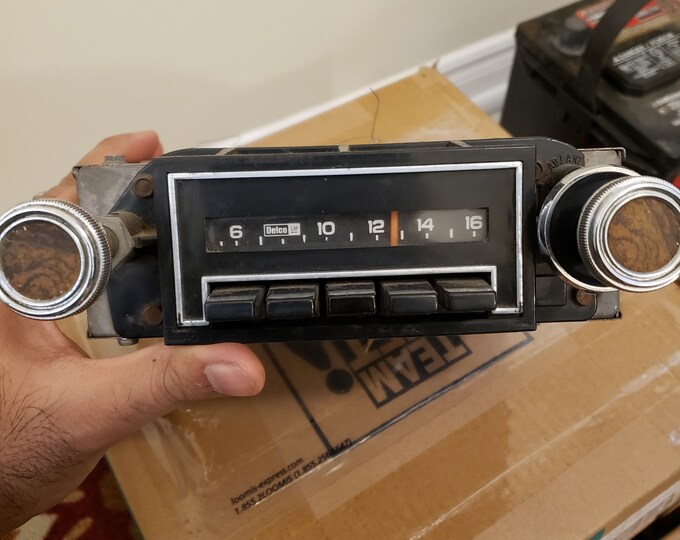 Chevy Olds Pontiac Buick GM A Body Radio Untested - Etsy