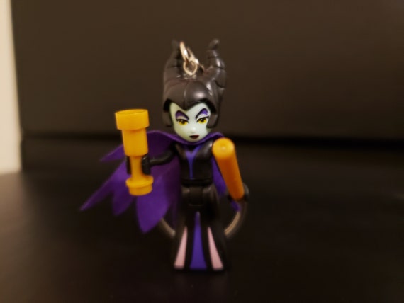 Maleficent Minifigure Keychain Free Shipping | Etsy