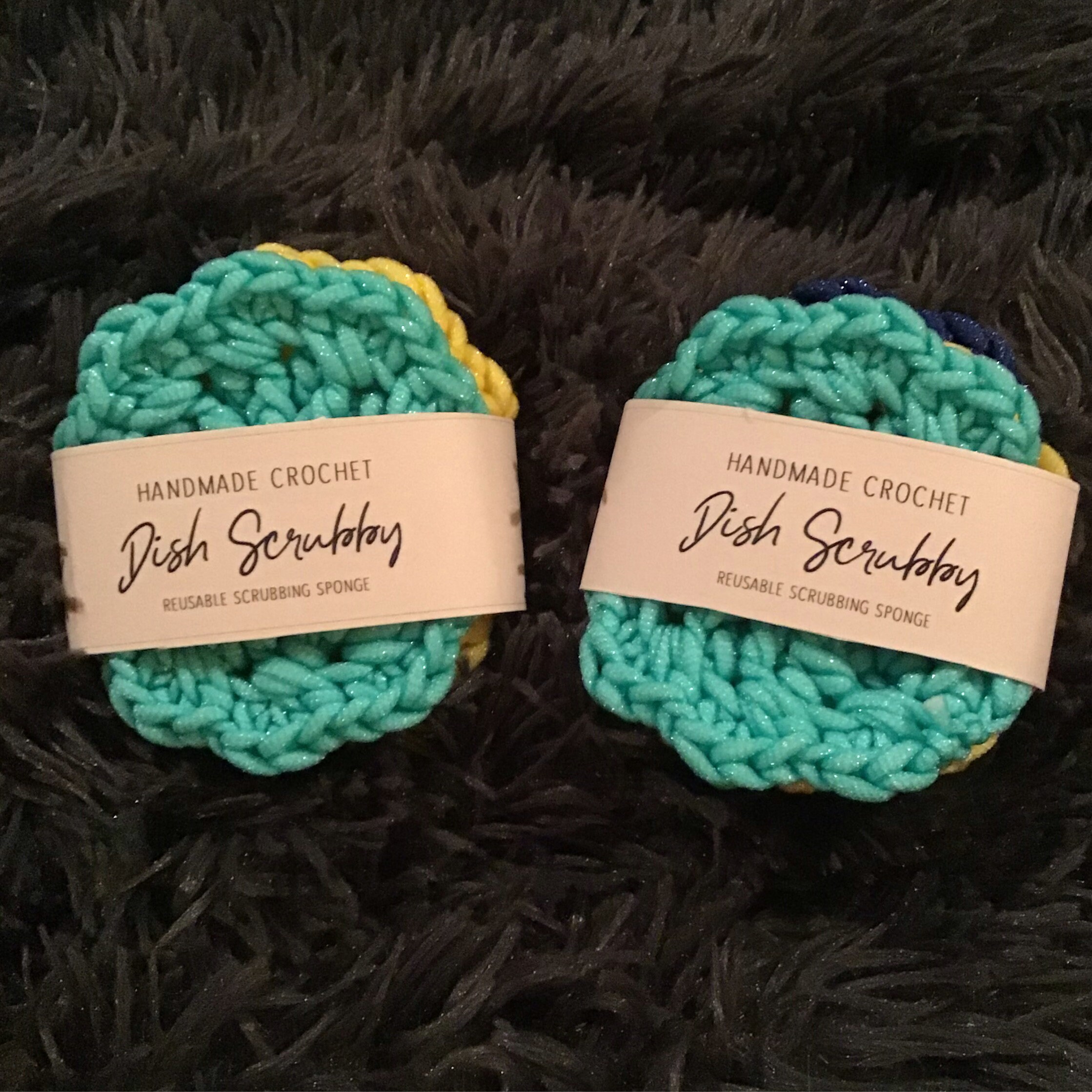 Crocheted Dish Scrubby , Kitchen, Household, Crochet, Scrubbies ...