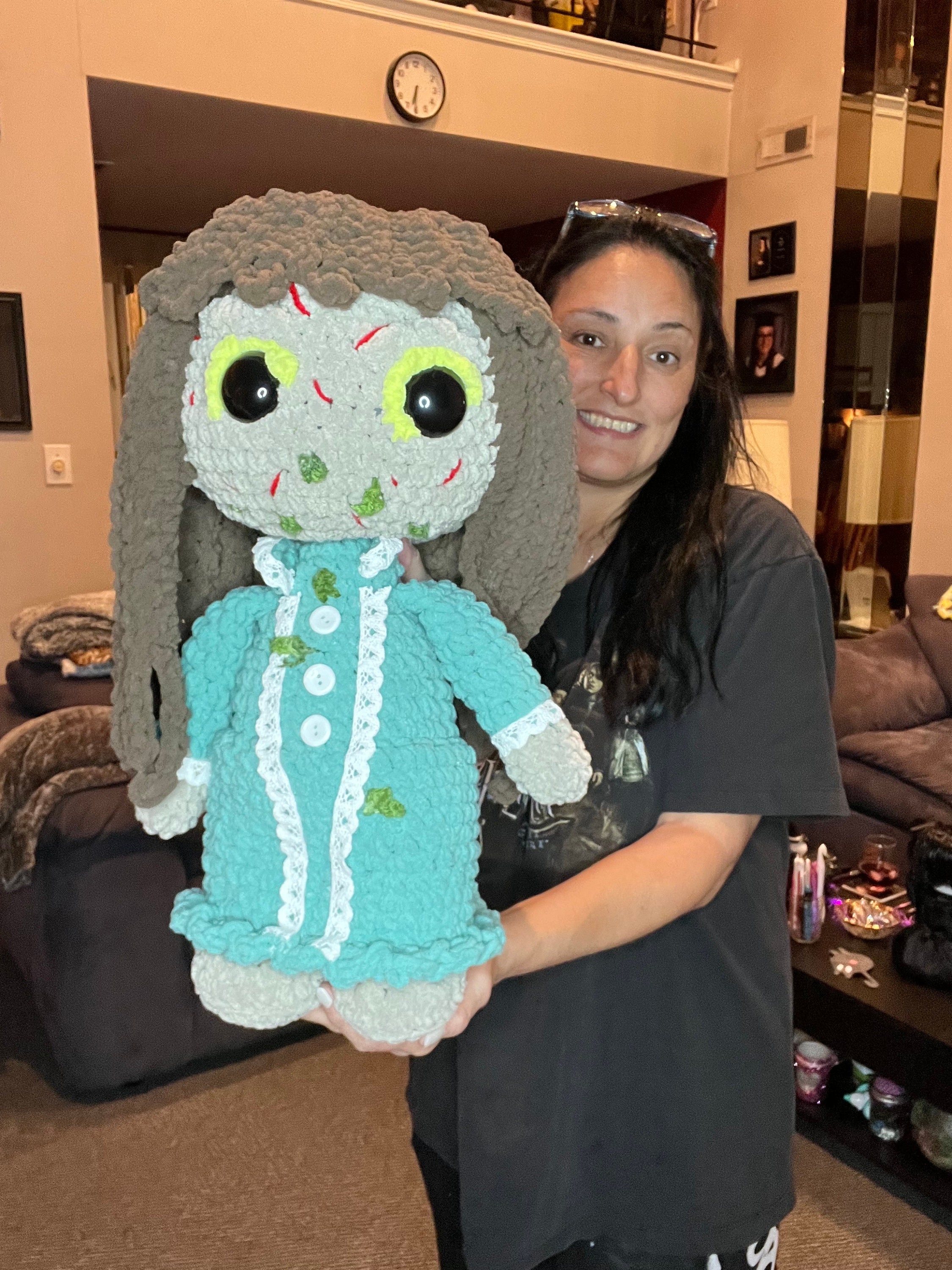 Regan, Exorcist, Amigurumi, Horror Slasher, Slasher Cuddler, Crochet ...