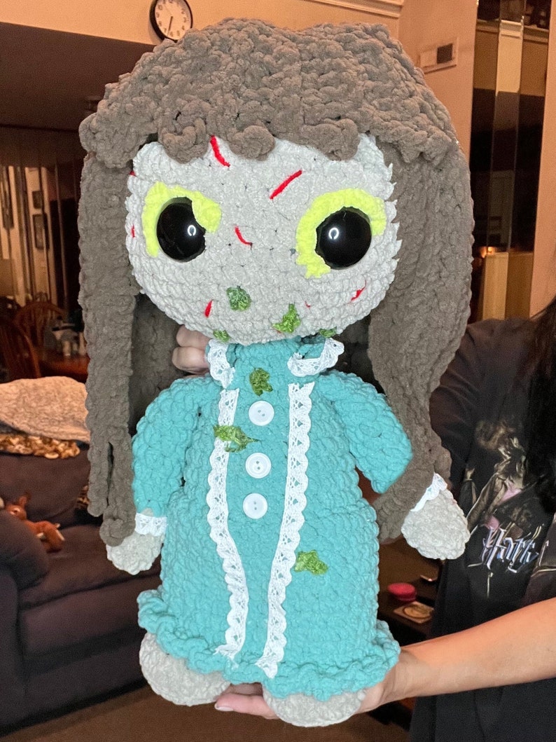 Regan, Exorcist, Amigurumi, Horror Slasher, Slasher Cuddler, Crochet ...