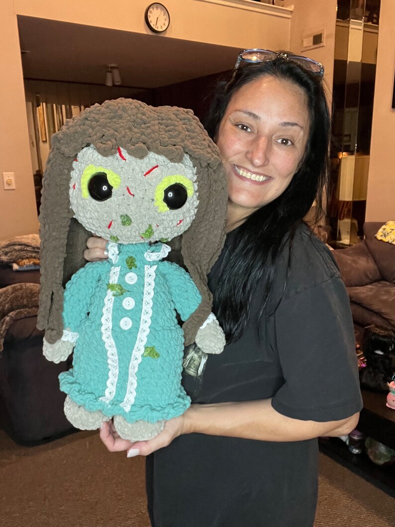 Regan, Exorcist, Amigurumi, Horror Slasher, Slasher Cuddler, Crochet ...