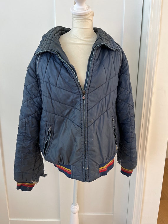80s puffer jacket - Gem