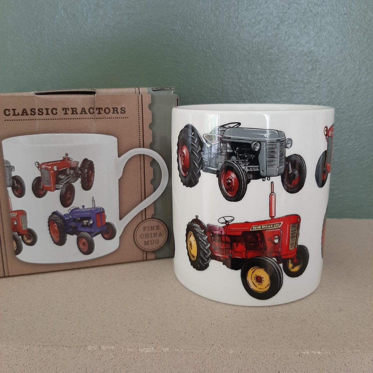 The Leonardo Collection China Classic Tractor Mug Gift Boxed - Etsy UK