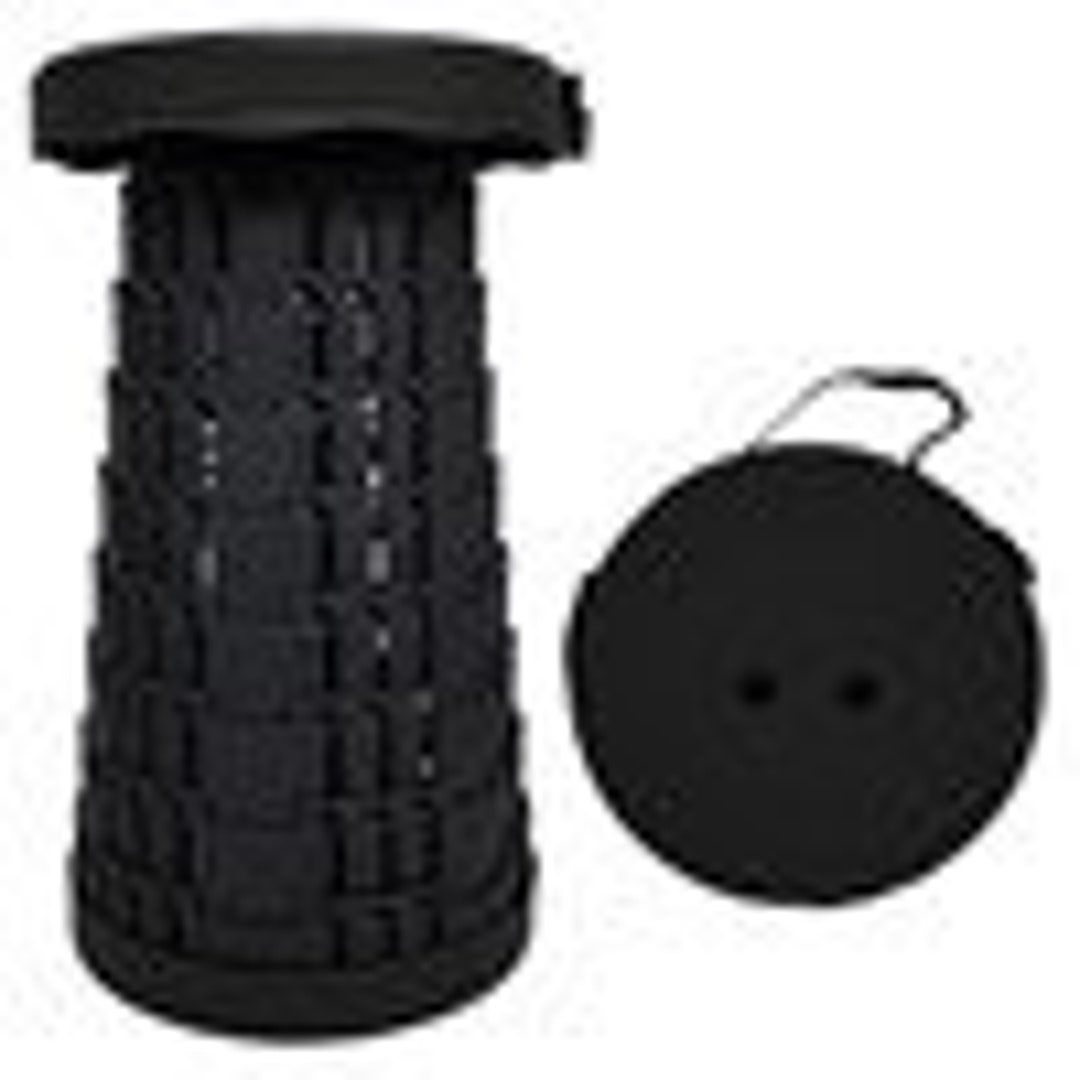 Portable Telescopic Stool With Shoulder Strap Black - Etsy