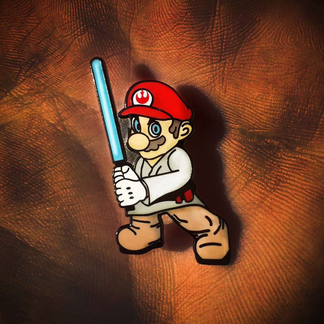 Mario Skywalker Hat Pin - Etsy