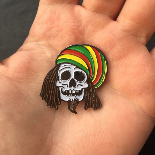 Rasta Skull - Etsy
