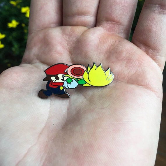 Mario Super Smashed Bros. N64 Style Hat Pin - Etsy
