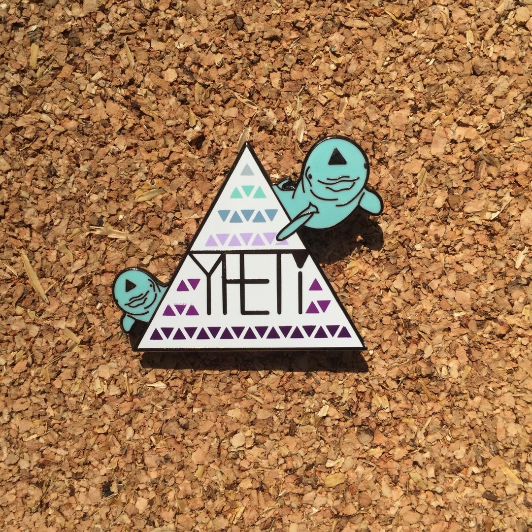 Yheti Official Merch Hat Pin - Etsy