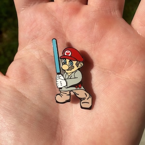 Mario Skywalker Hat Pin - Etsy